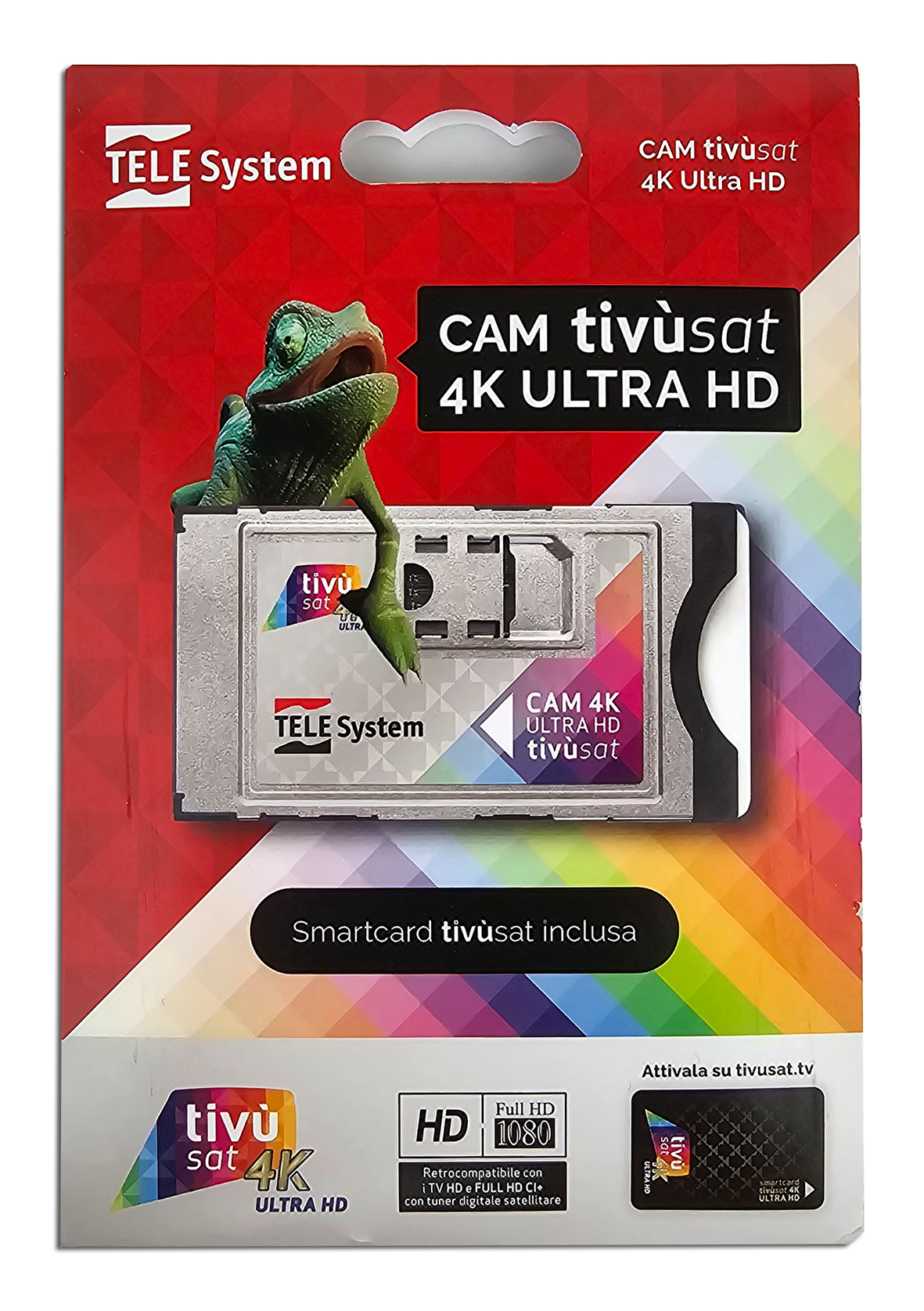 Tivusat: karta Black card + CAM w UHD 4K