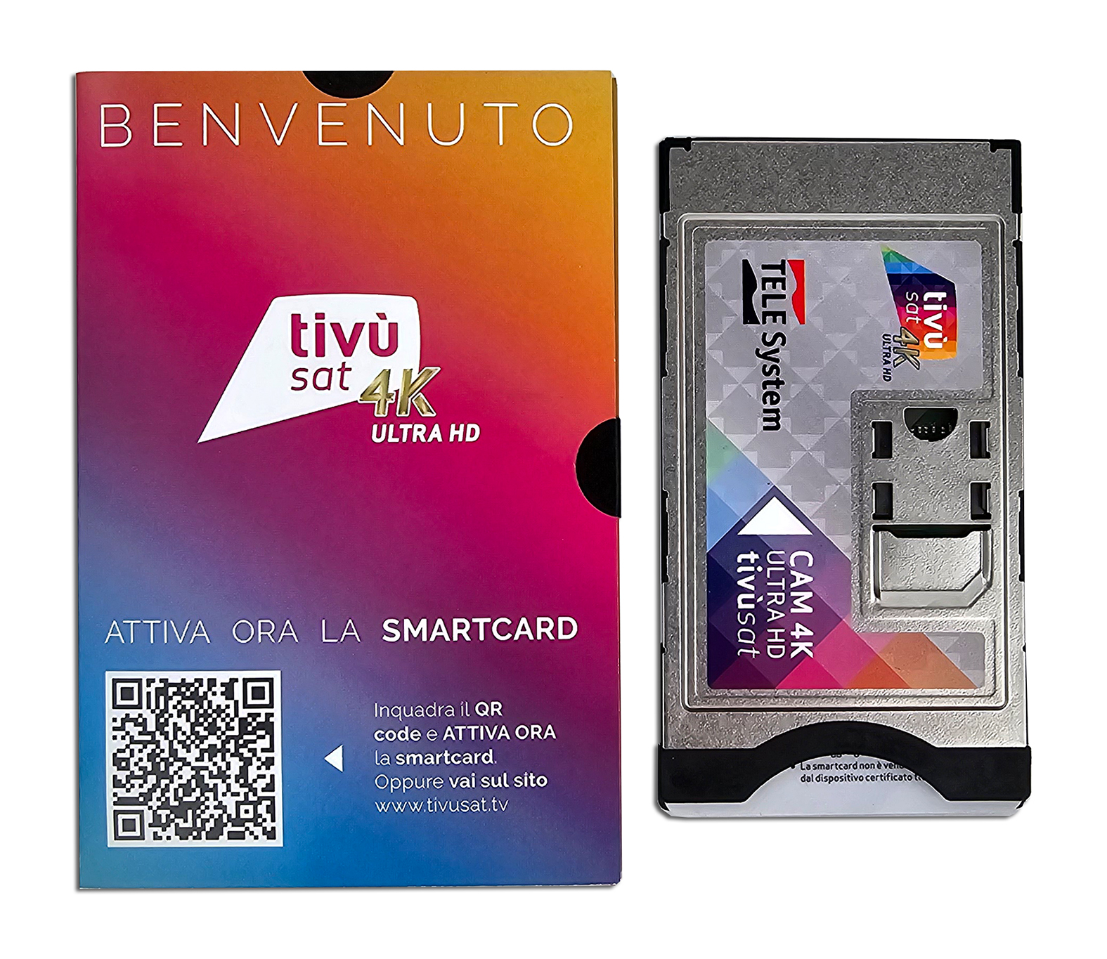 Tivusat: karta Black card + CAM w UHD 4K